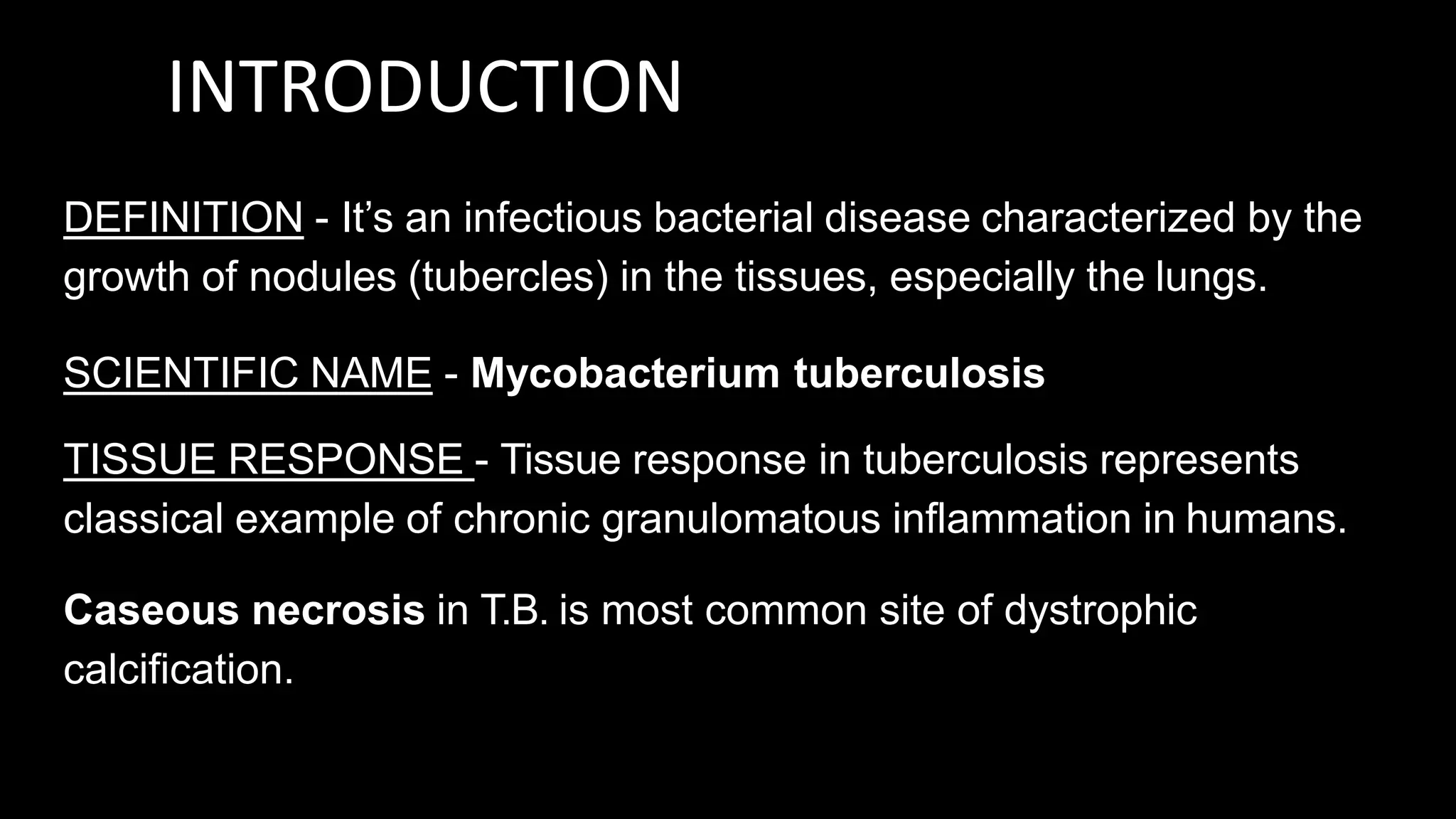 Tuberculosis | PPTX