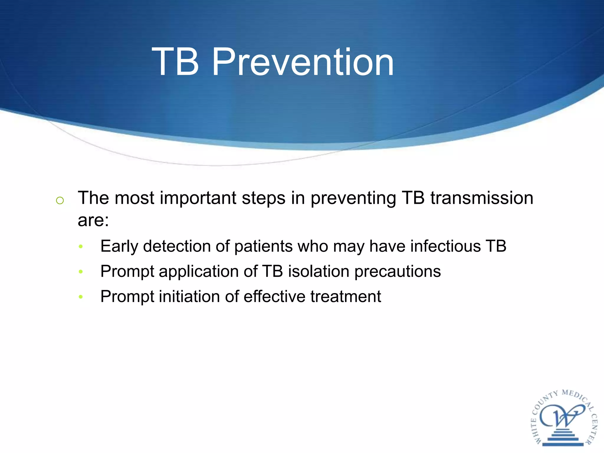 Tuberculosis prevention | PPTX