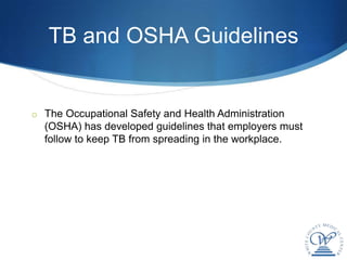 Tuberculosis prevention | PPTX