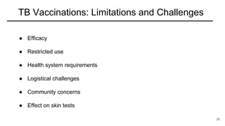 Tuberculosis (TB) - Public Health Presentation | PPTX