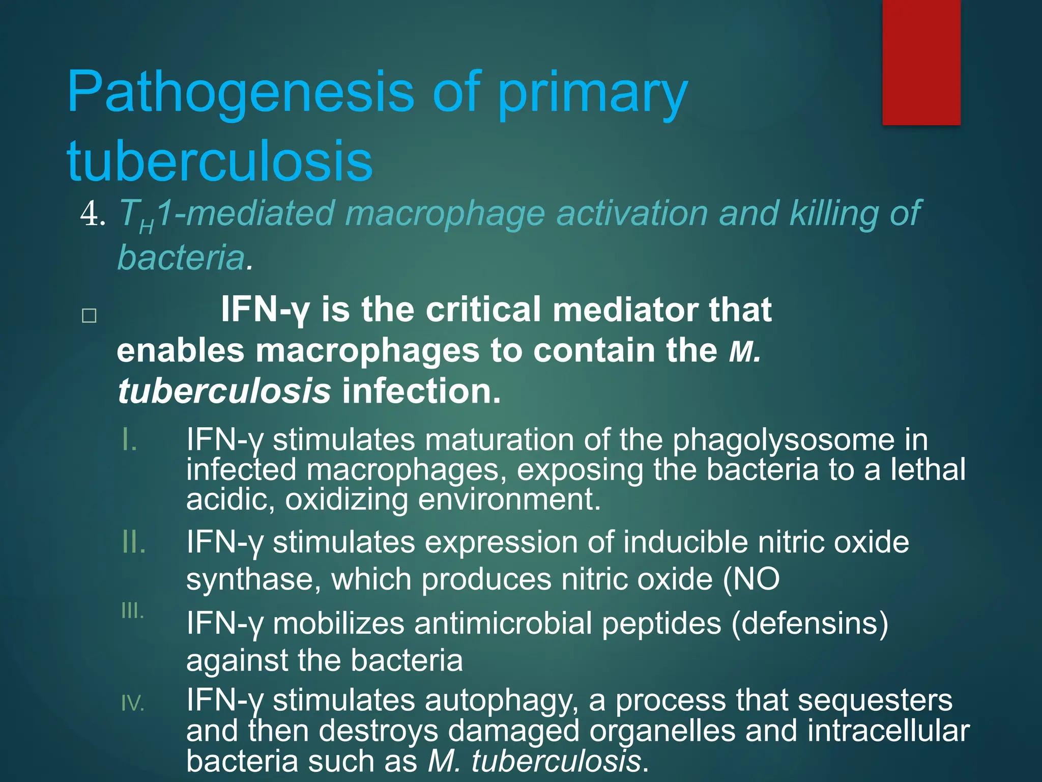 tuberculosis robbins and cotran extract | PPTX