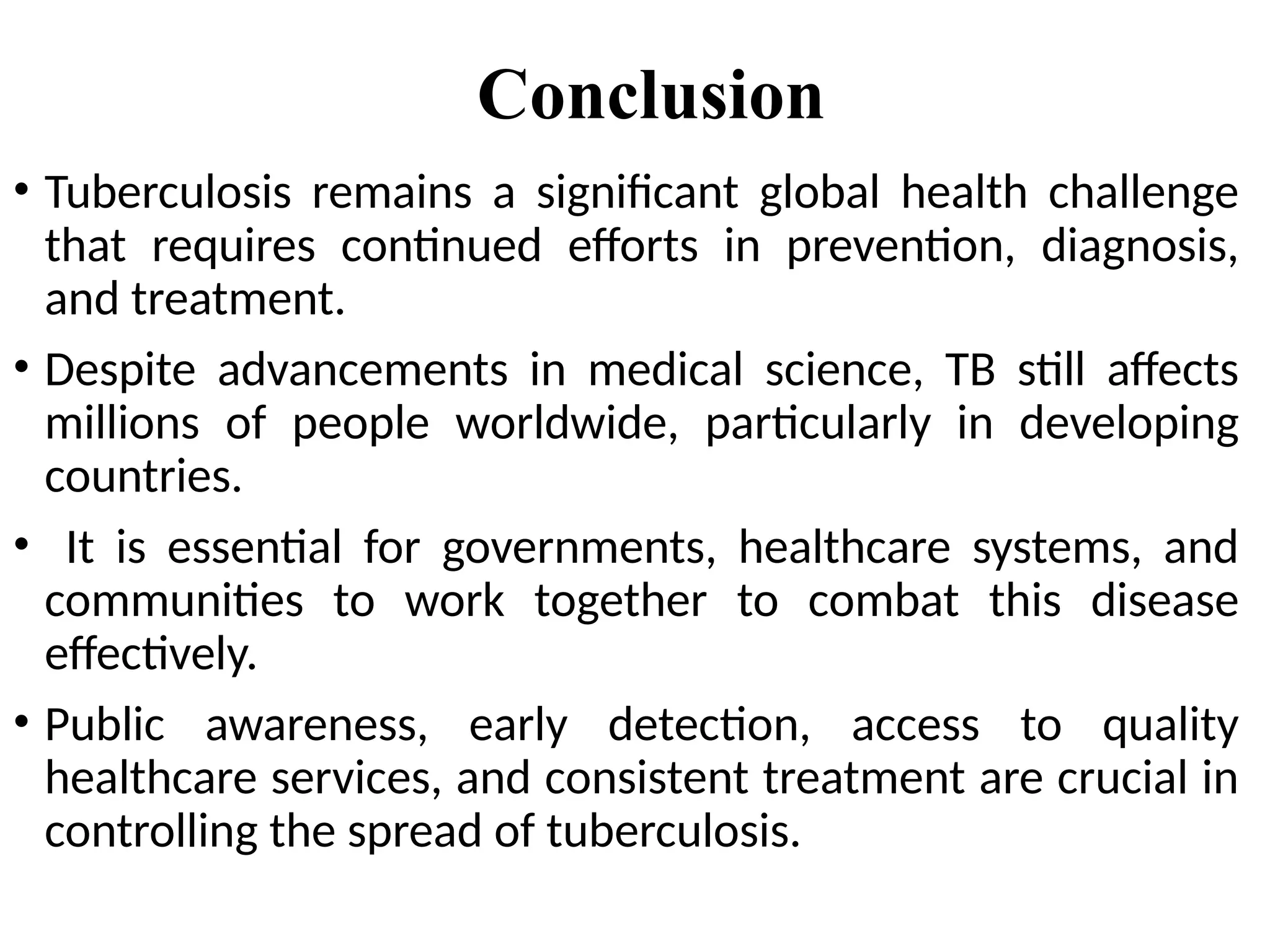 Tuberculosis slide : 2024/2025 PowerPoint | PPTX