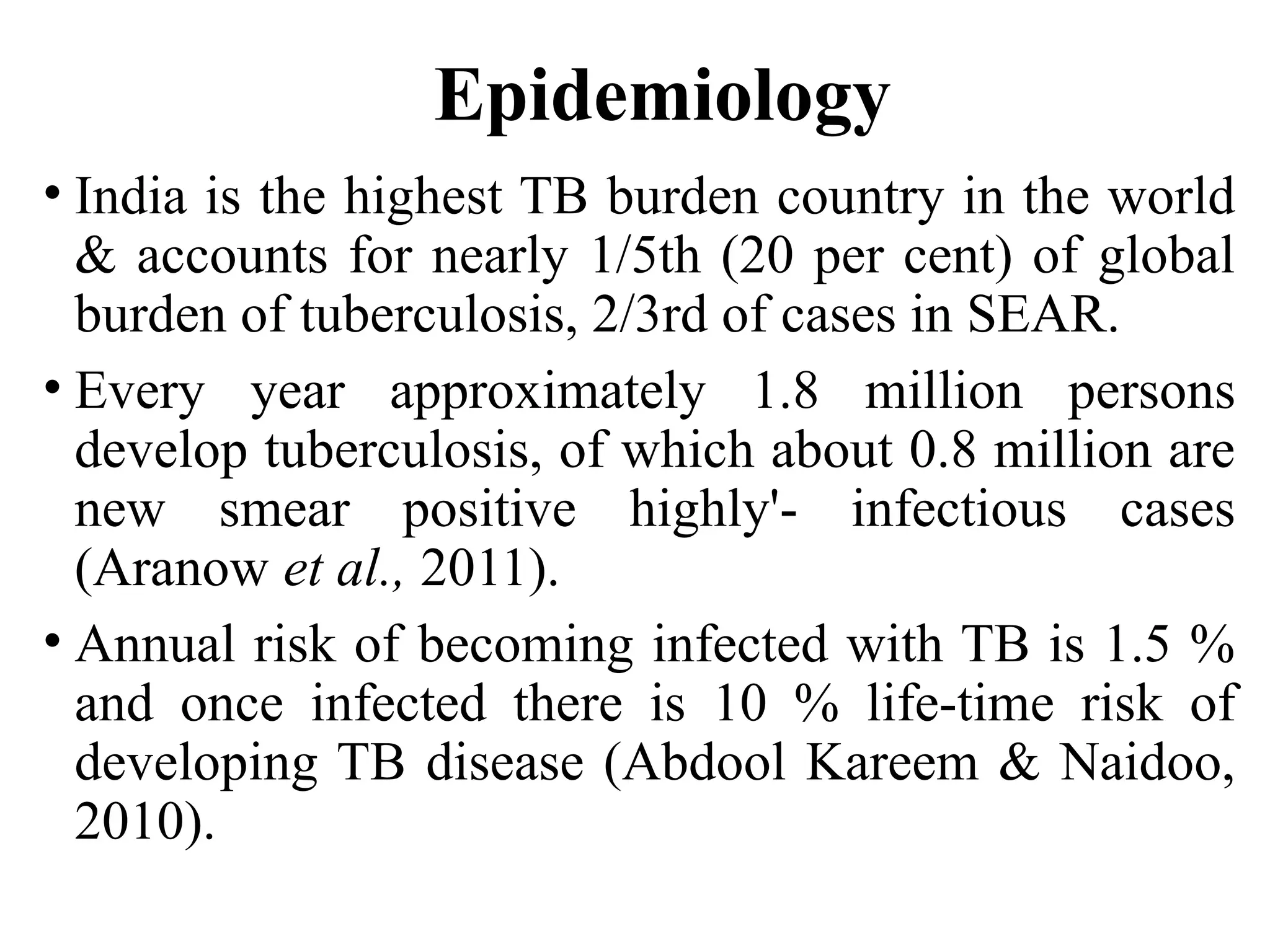 Tuberculosis slide : 2024/2025 PowerPoint | PPTX
