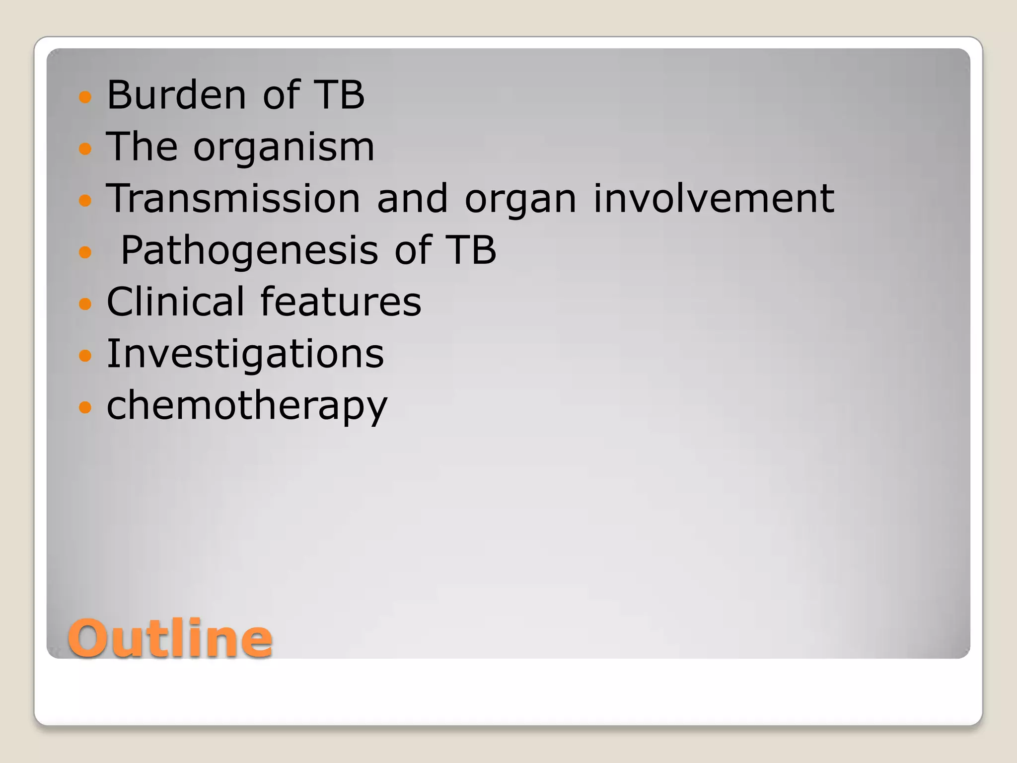 Tuberculosis | PPTX
