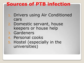 Tuberculosis | PPT