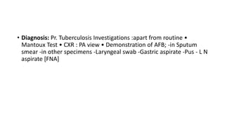 Tuberculosis (tb) | PPTX | Lung and Respiratory Health | Diseases and ...