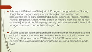 TUBERCULOSIS (TB) general topic in Malaysia | PPTX