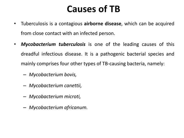 Tuberculosis (TB)-Notes.pdf microbiology notes | PDF | Lung and ...