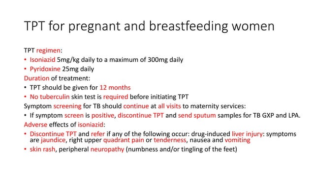 TUBERCULOSIS (TB) IN PREGNANCY.pptx | Pregnancy | Reproductive Health