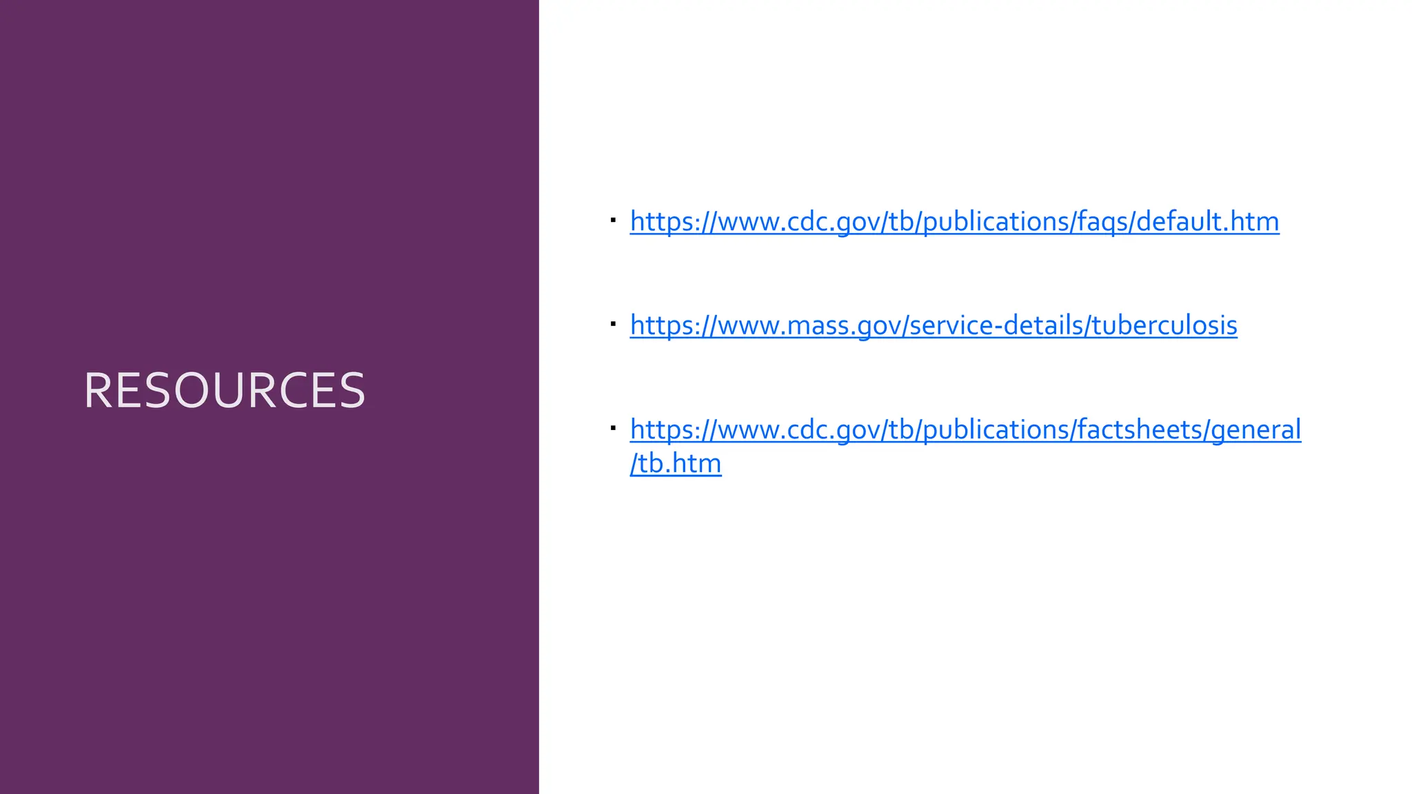 Tuberculosis (tttttTB) Presentation.pptx | Free Download