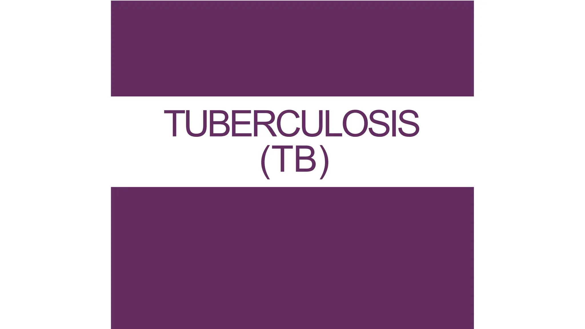 Tuberculosis (T. B) Presentation . pptx | PPT