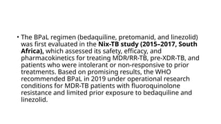 Tuberculosis Treatment and Care WHO 2025 Guidelines.pptx
