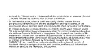 Tuberculosis Treatment and Care WHO 2025 Guidelines.pptx