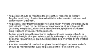 Tuberculosis Treatment and Care WHO 2025 Guidelines.pptx