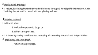 Tuberculous cervical lymphadinitis | PPT