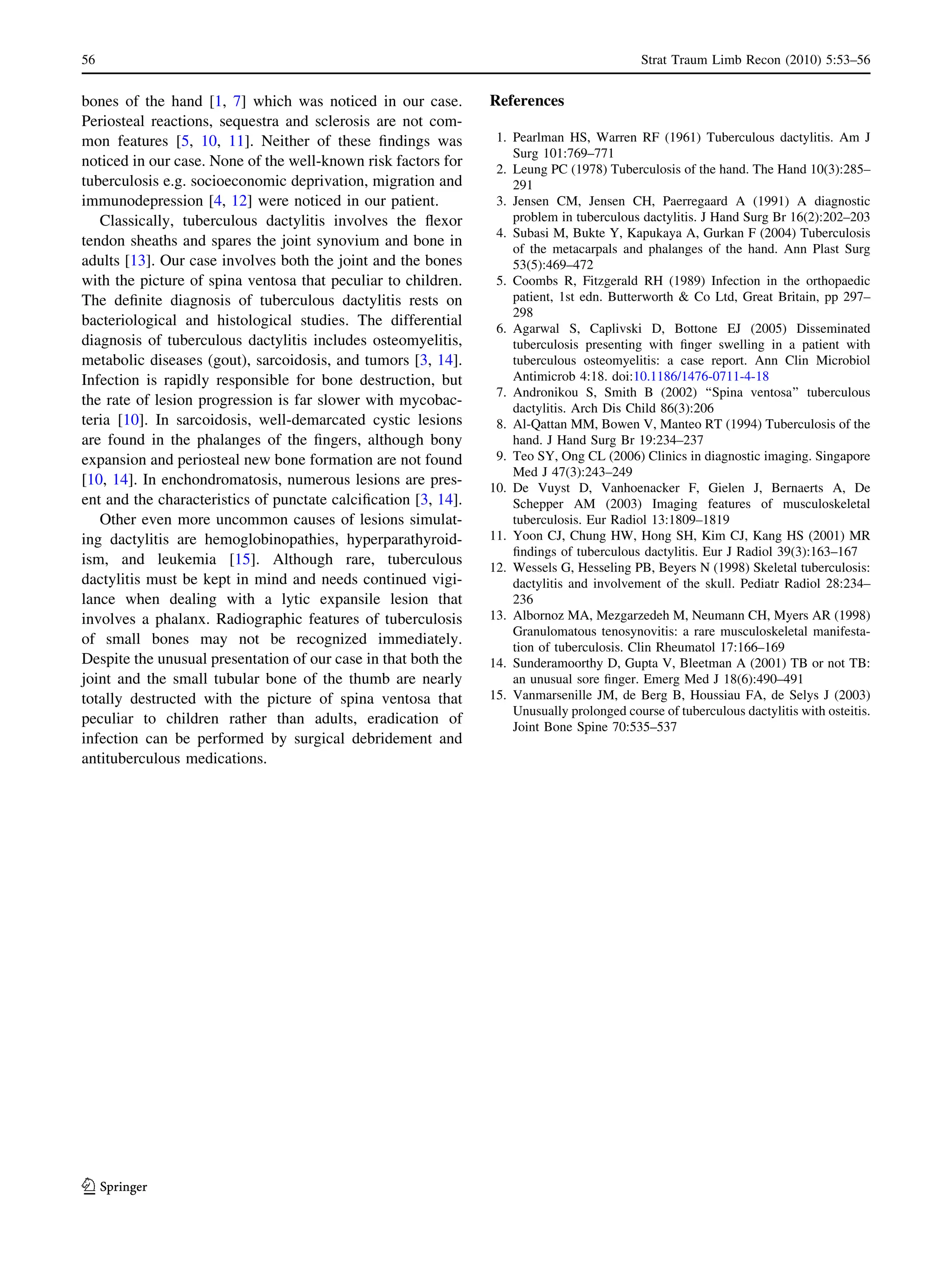 Tuberculous dactylitis pseudotumor of an adult thumb.pdf