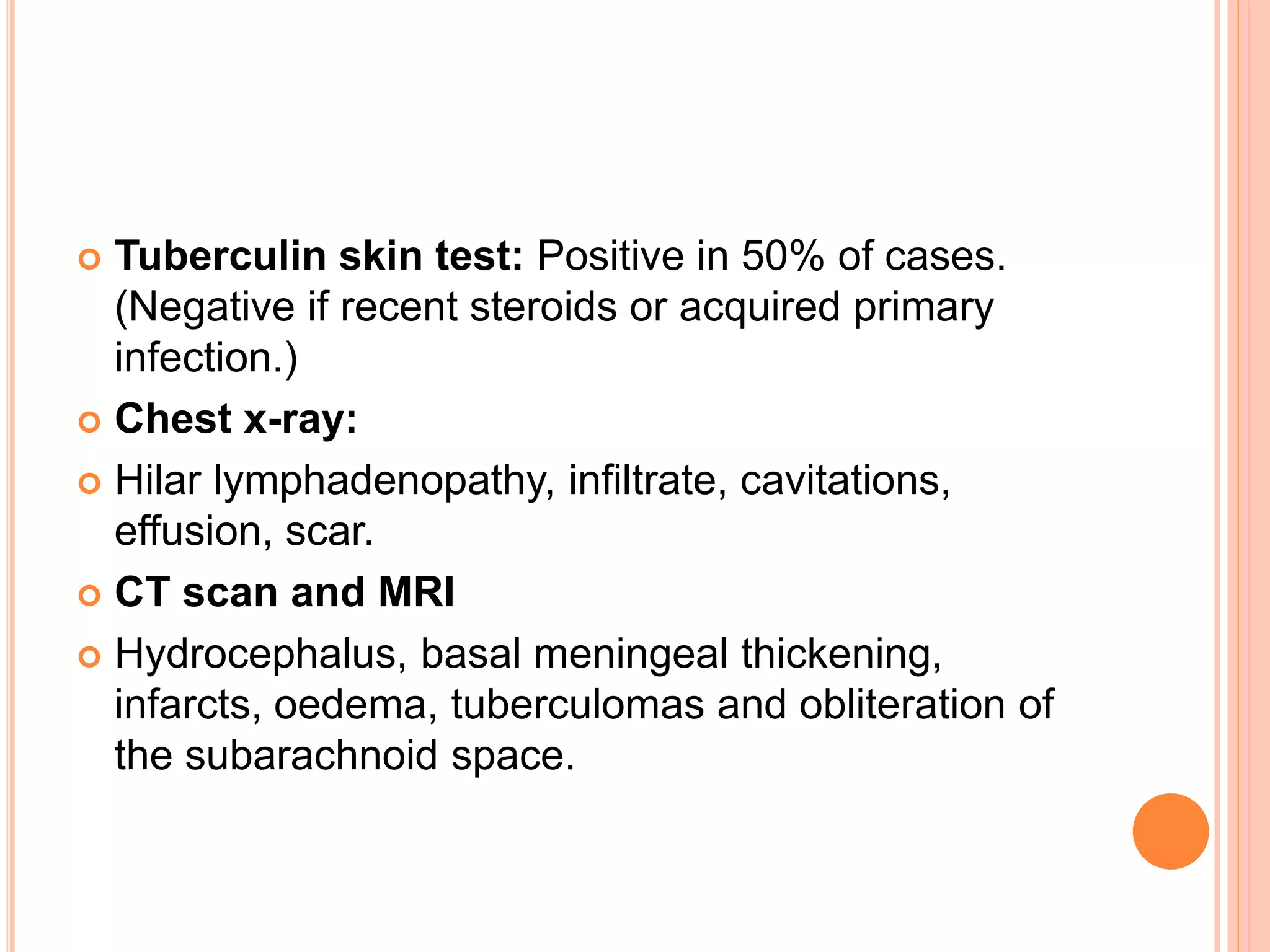 Tuberculous infection of CNS | PPTX