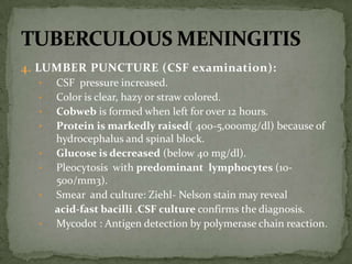 Tuberculous meningitis | PPTX