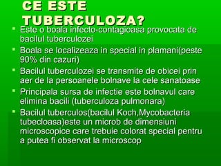Tuberculoza.ppt activitate sid | PPT