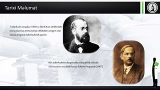 Tuberkulin sınağı və BCG vaksini | PPTX