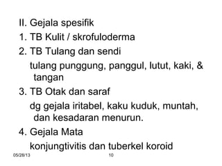 Tuberkulosis anak | PPT