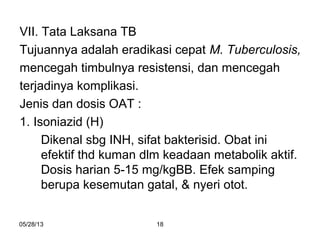 Tuberkulosis anak | PPT