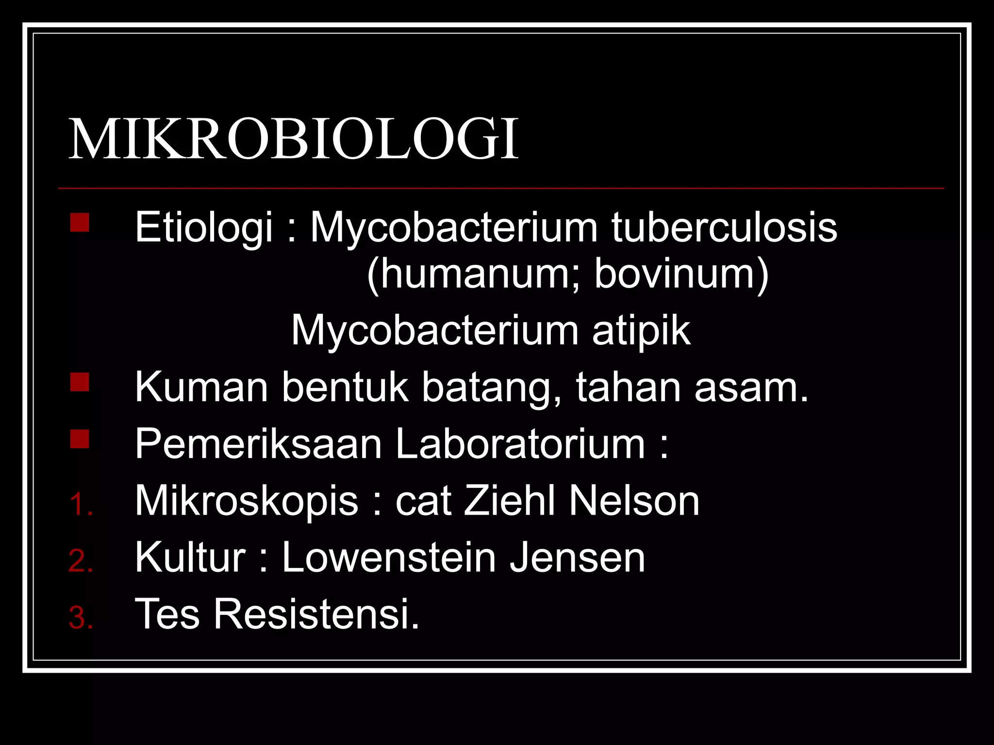 Tuberkulosis kutis | PPT