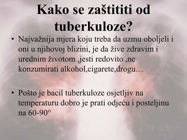 Tuberkuloza-Tuberculosis | PPTX