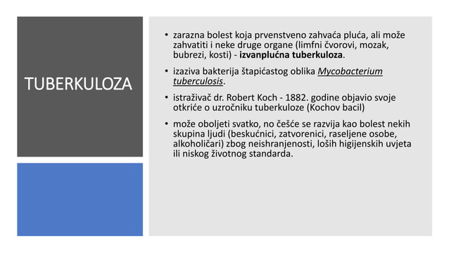 Tuberkuloza | PPT