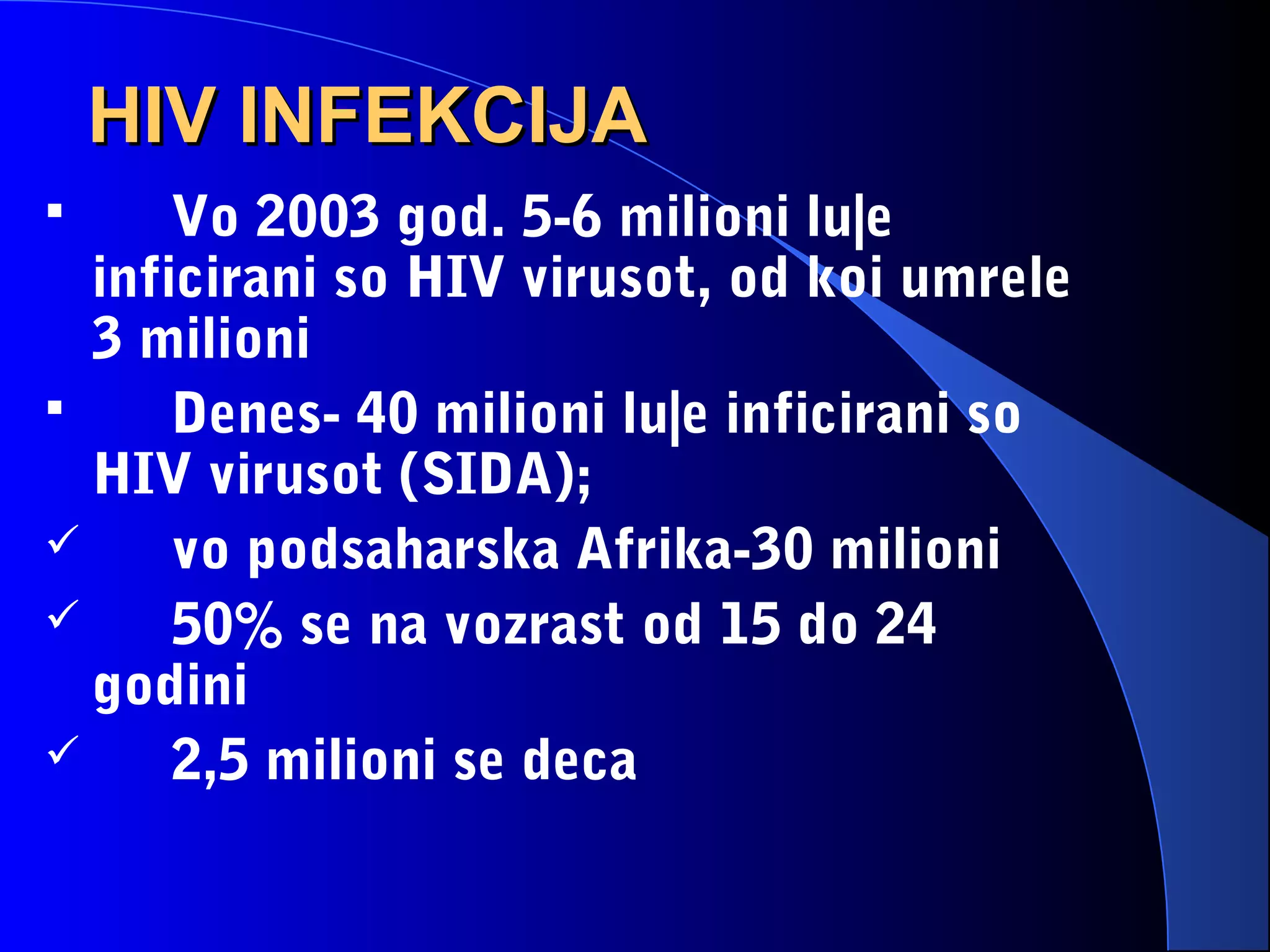 Tuberkuloza i hiv infekcija | PPT