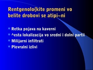 Tuberkuloza i hiv infekcija | PPT