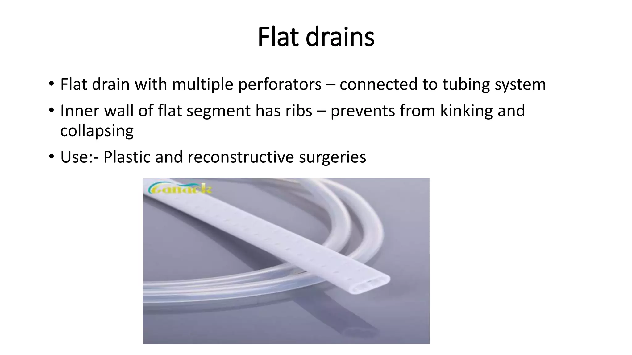 Tubes and drains | PPTX
