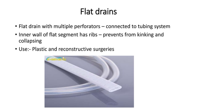 Tubes and drains | PPTX