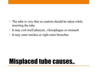 Chest tubes and lines | PPTX
