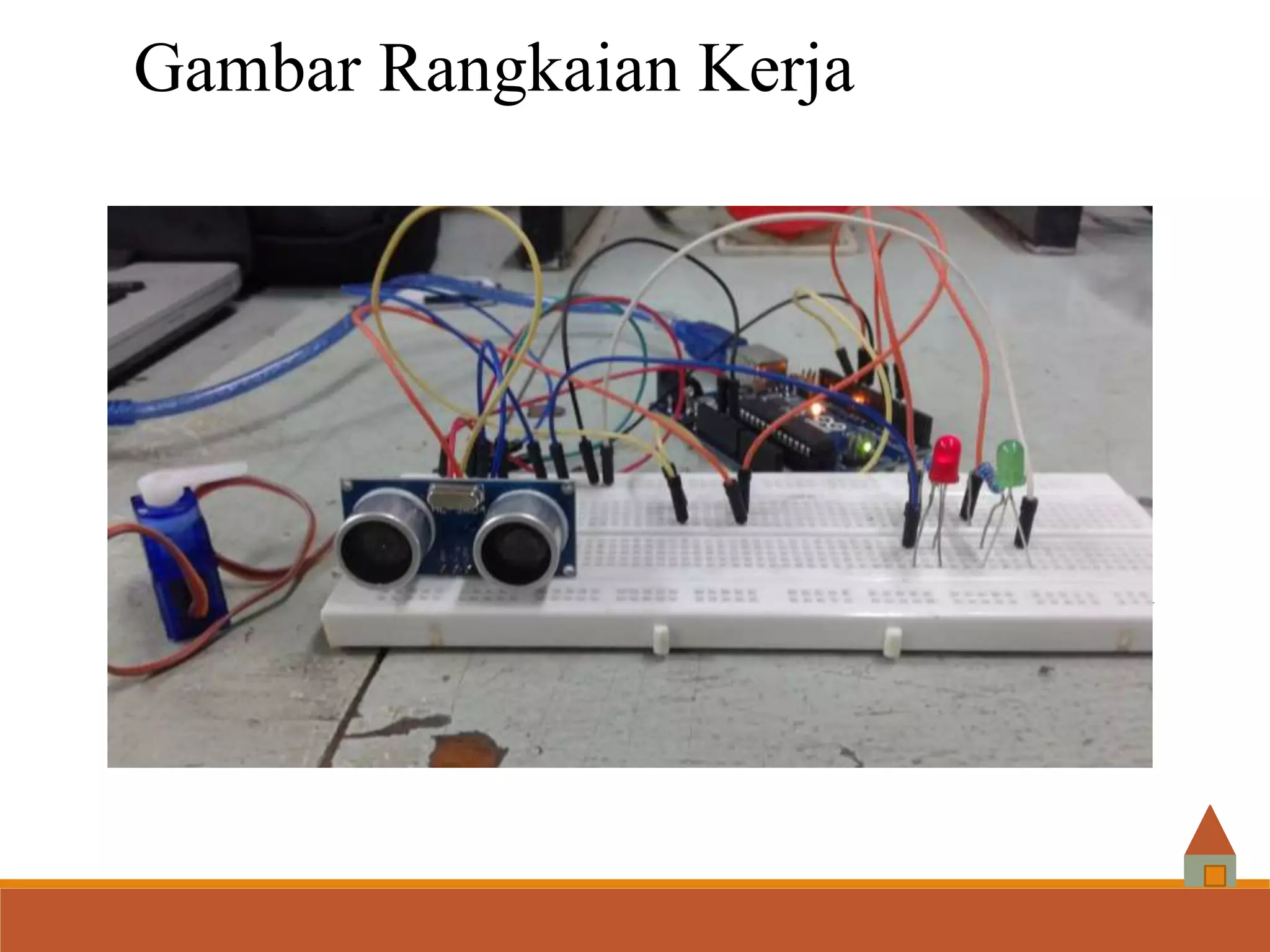 Automatic car door opener using Arduino Uno as a Microcontroller | PPT