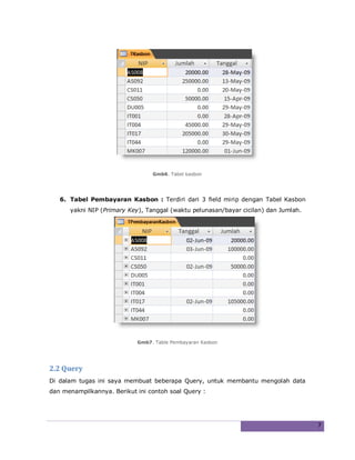 Pengolahan Database Karyawan dengan Access 2007 | PDF