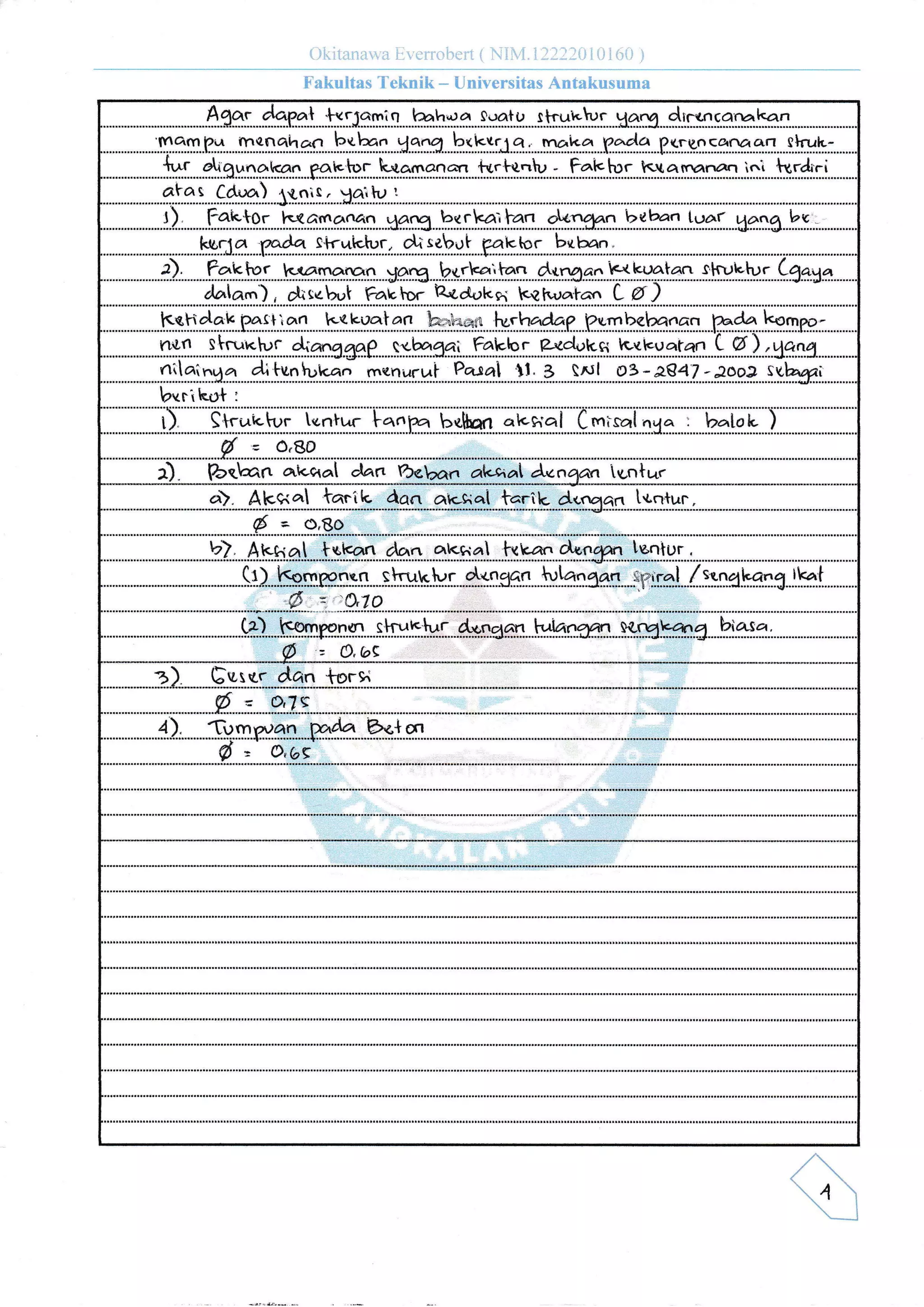 Laporan Tugas Besar Rekaysa Pondasi 2 Okitanawa Everrobert | PDF