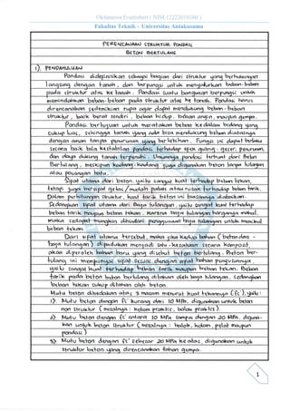 Laporan Tugas Besar Rekaysa Pondasi 2 Okitanawa Everrobert | PDF