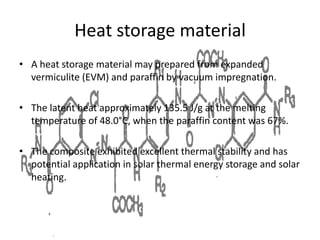 Tubes solar (heat storing material) | PPT