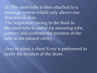Tube thoracostomy | PPTX