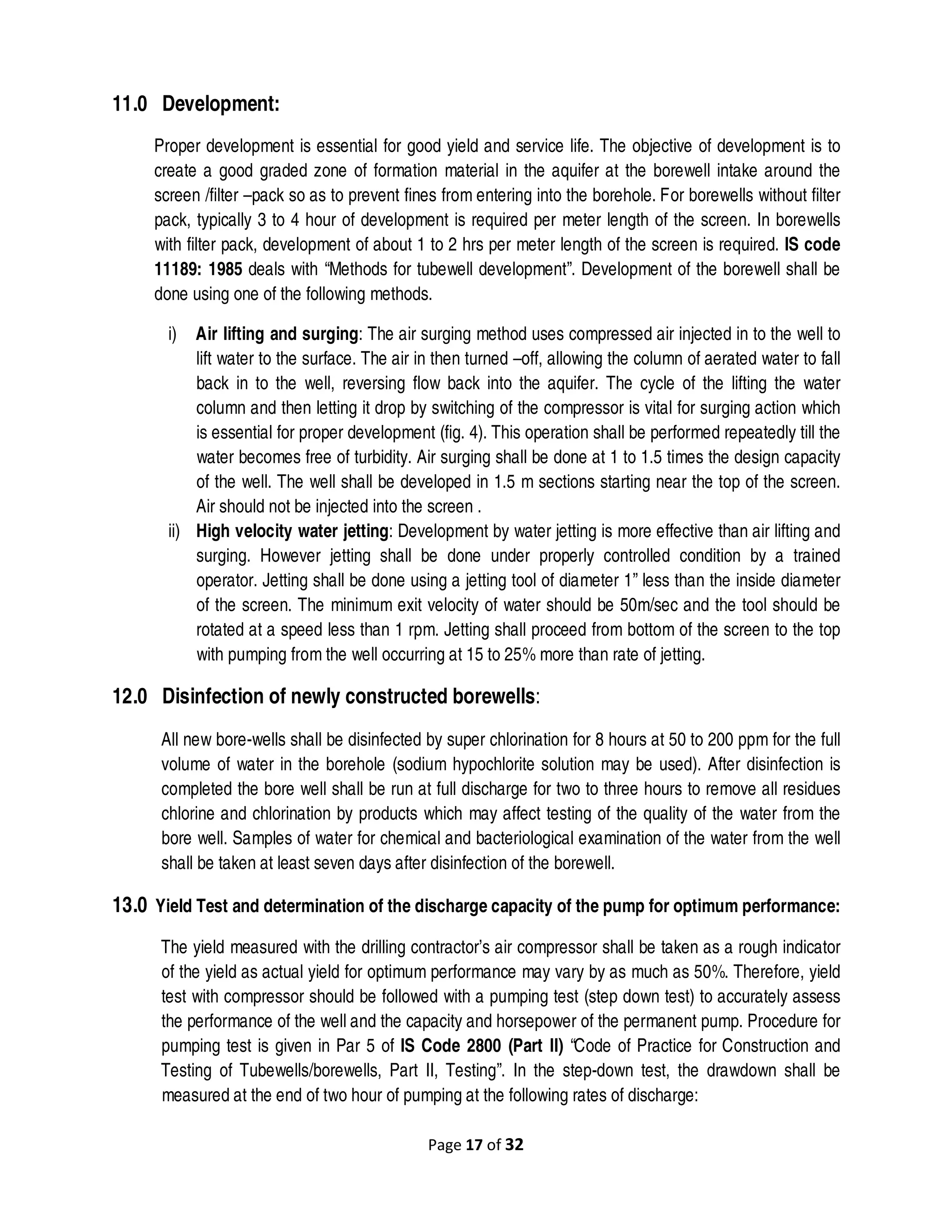 Tubewell guideline(1) | PDF