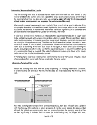 Tubewell guideline(1) | PDF