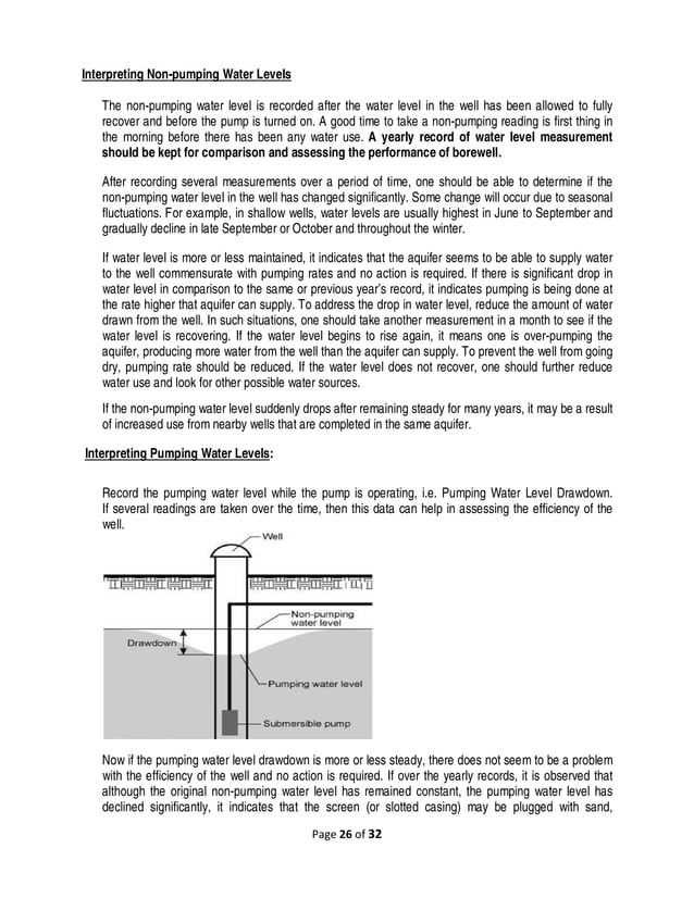 Tubewell guideline(1) | PDF | Geography | Science