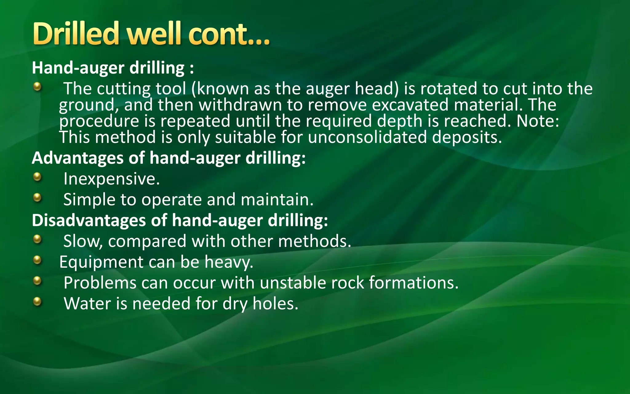 Tube wells and their design | PPTX