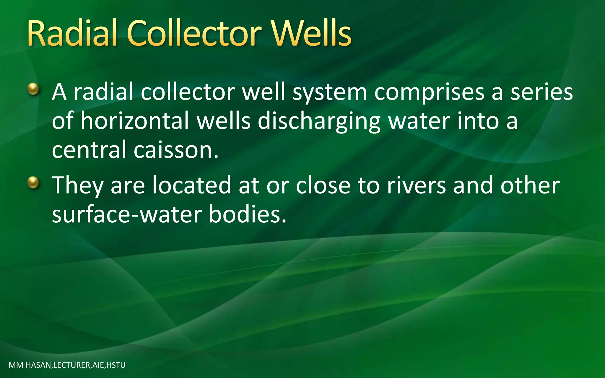 Tube wells and their design | PPTX
