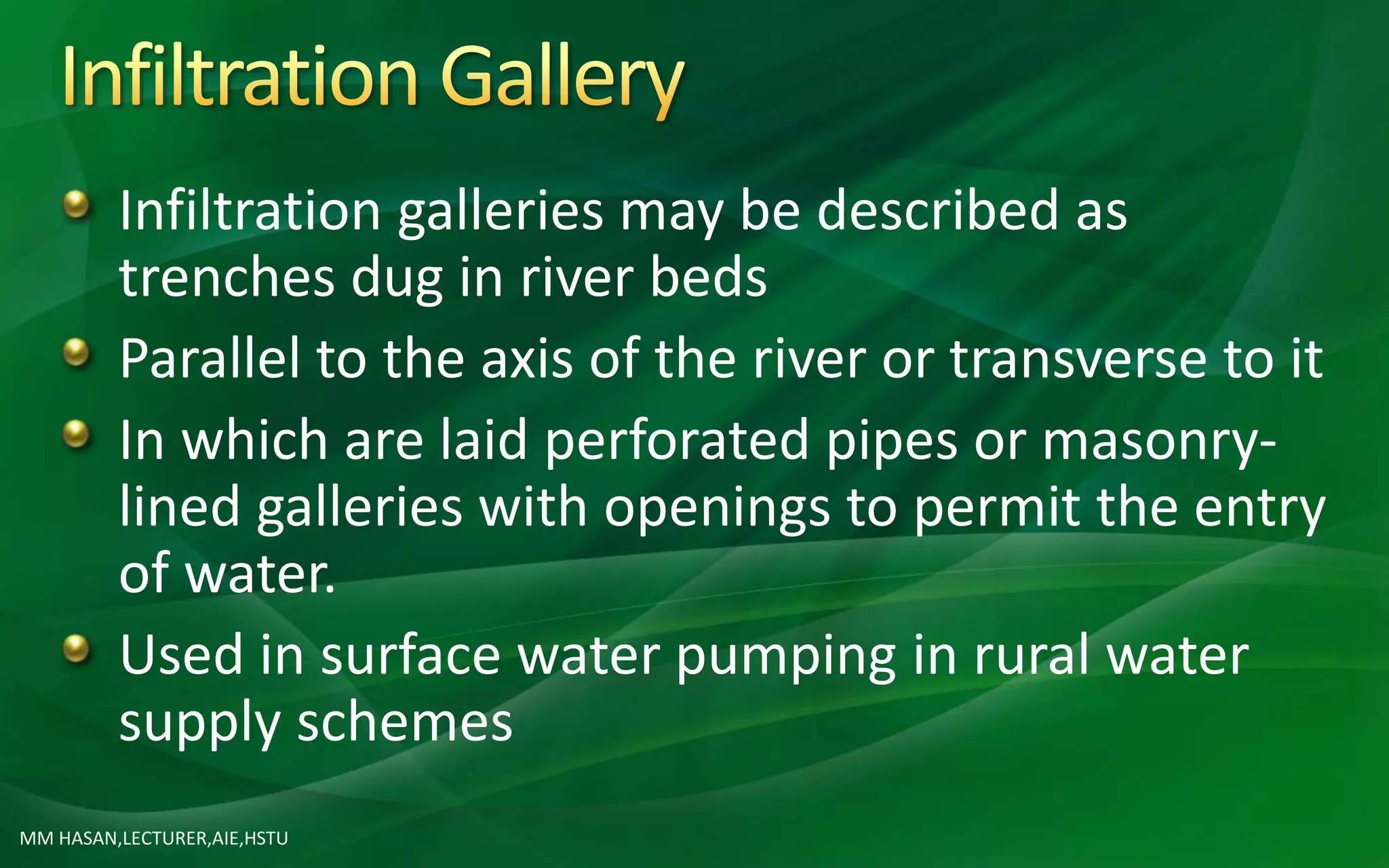 Tube wells and their design | PPTX