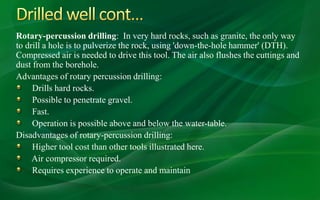 Tube wells and their design | PPTX