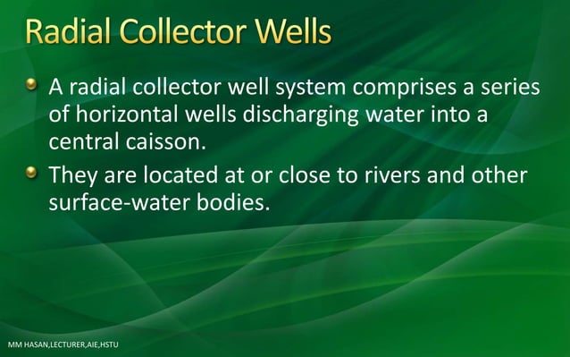 Tube wells and their design | PPTX | Geology | Science