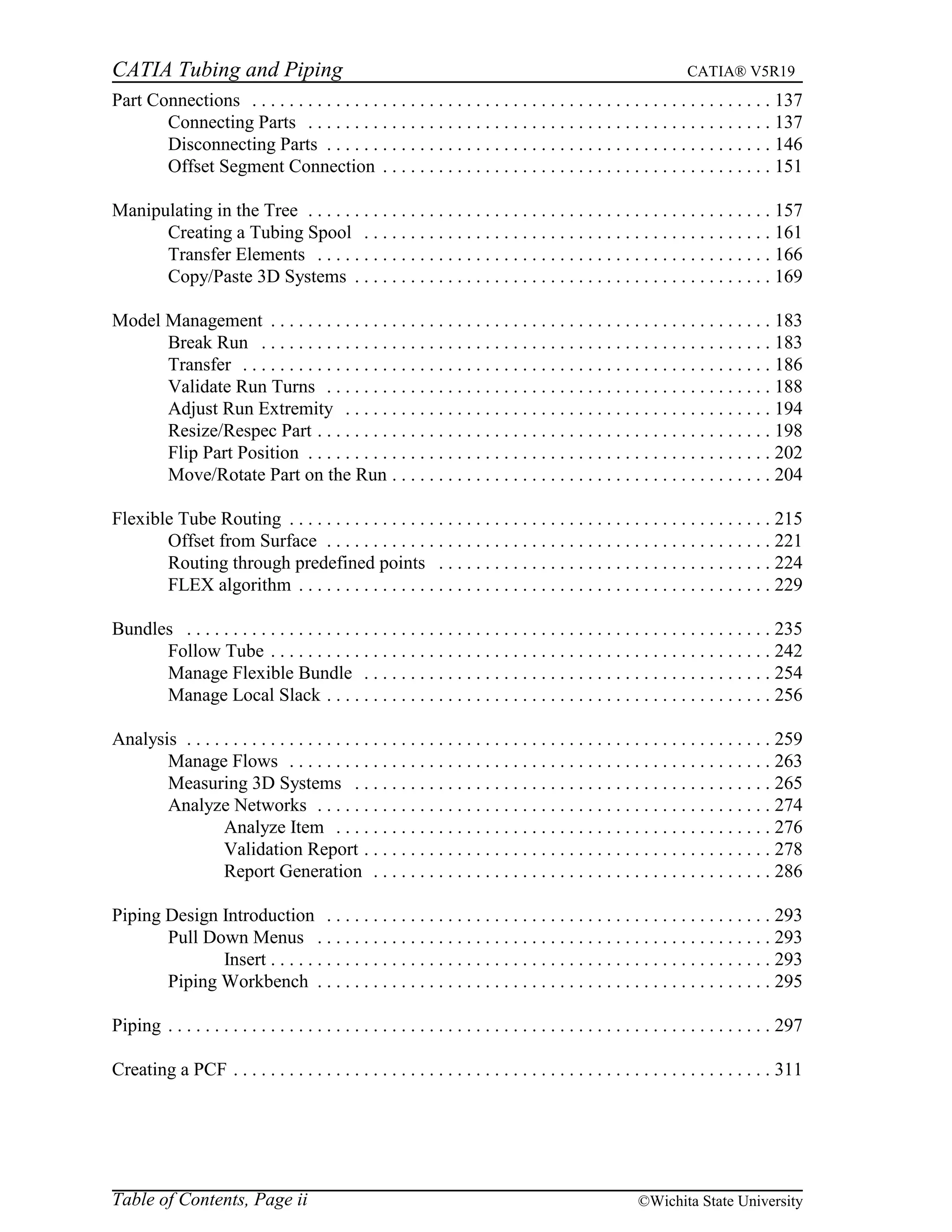 Tubing and piping tutorial CATIA | PDF