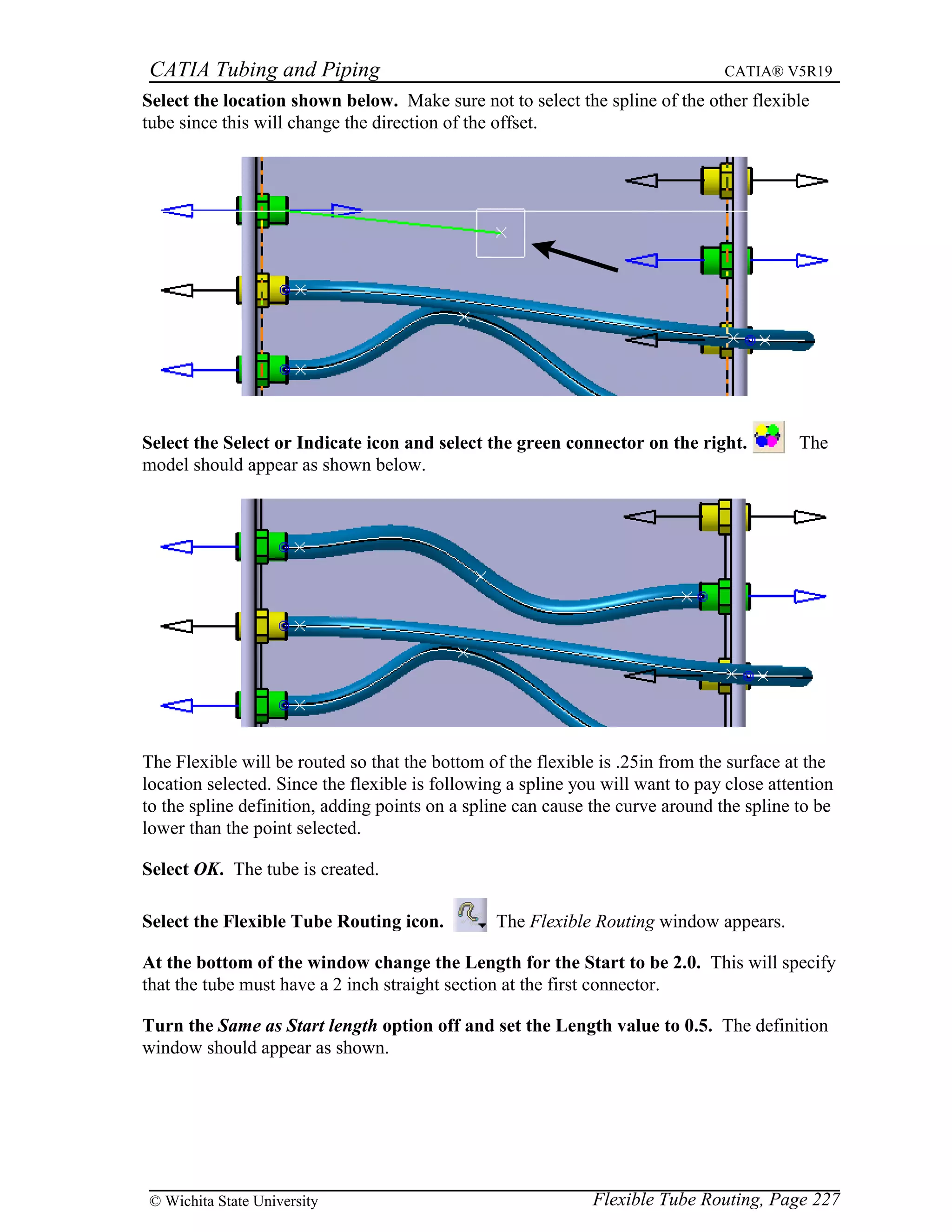 Tubing and piping tutorial CATIA | PDF